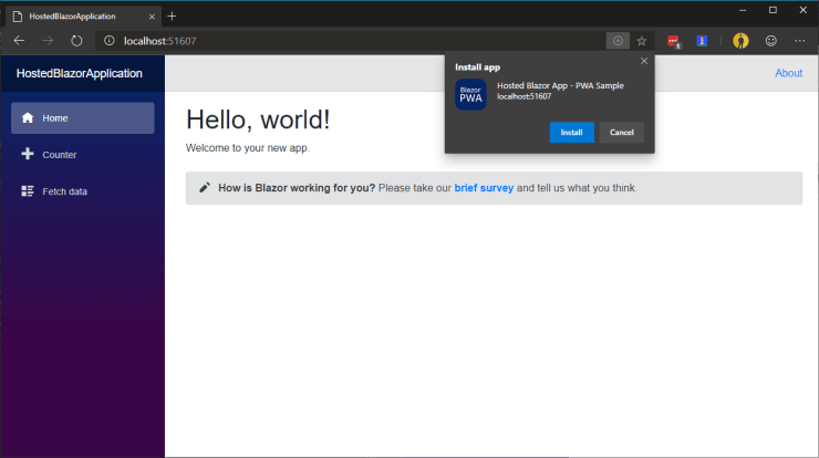 Creating a Blazor PWA – Todd Littlejohn